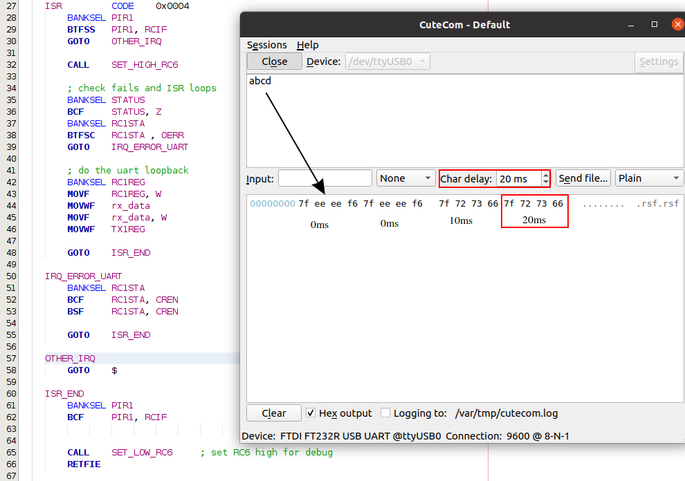 Uart Irq Errors
